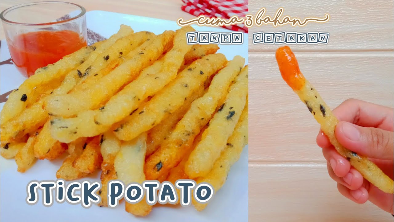 STICK POTATO RECIPE / Stick Kentang Ekonomis Ide Jualan Yang ...