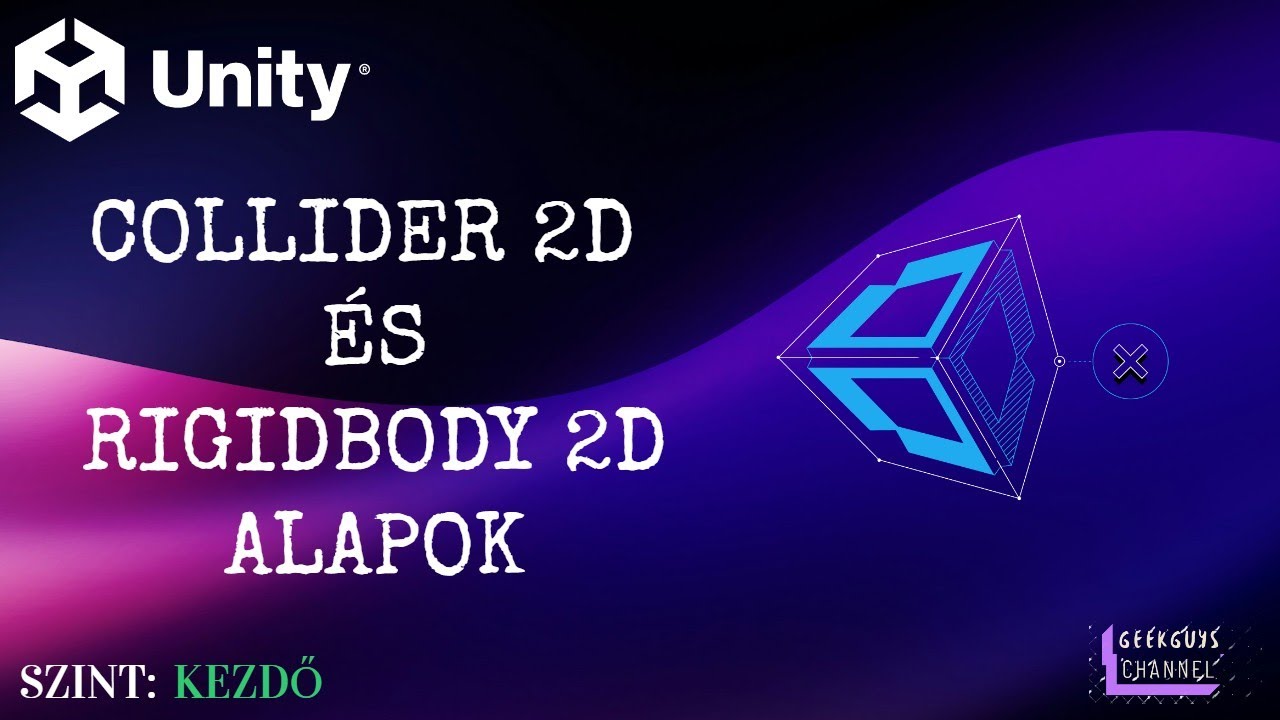 UNITY 2D: Collider 2D és Rigidbody 2D (szint:kezdő) - YouTube