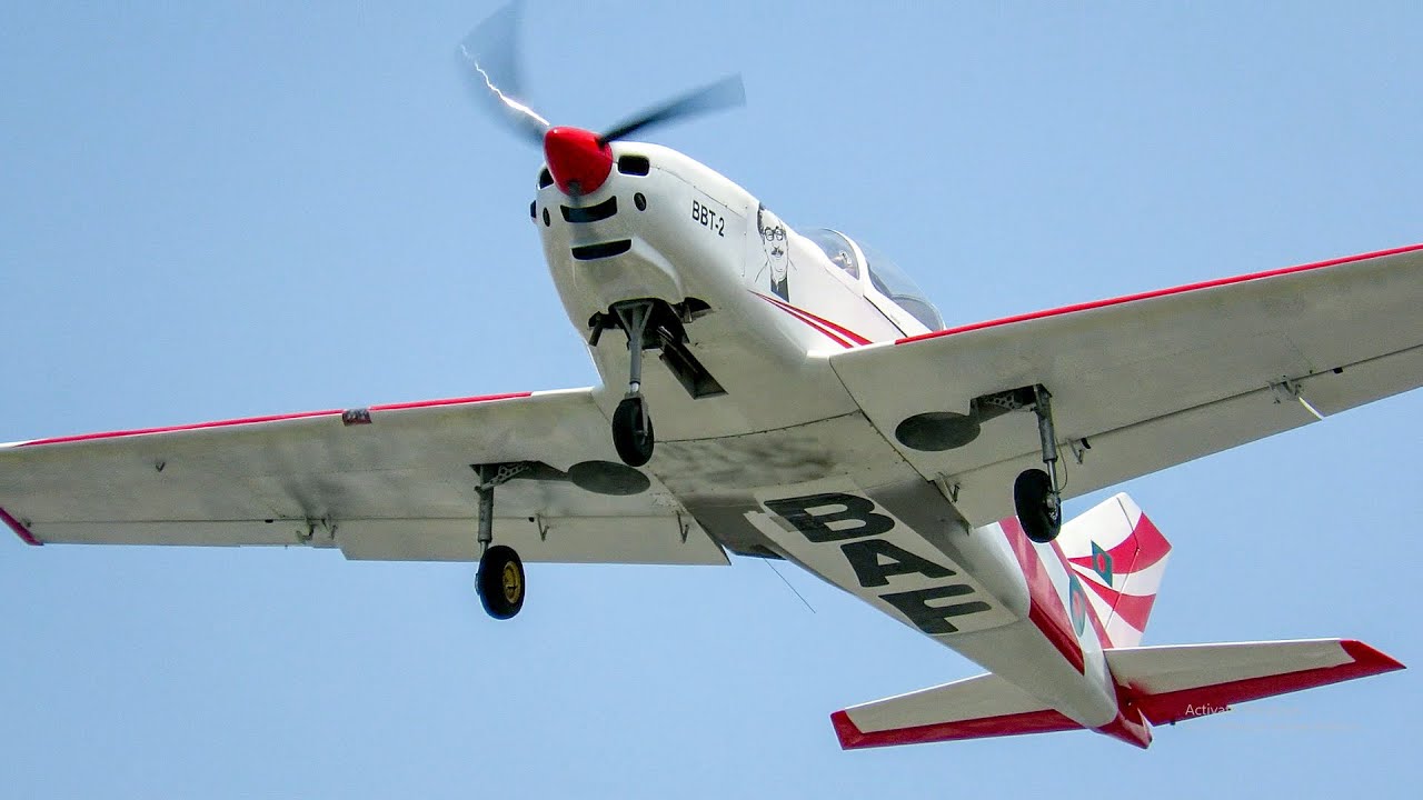 BBT 2 - Bangabandhu Basic Trainer in flight - YouTube