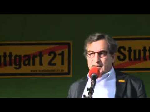 74. Montagsdemo gegen Stuttgart 21 Rudolf Röder - YouTube