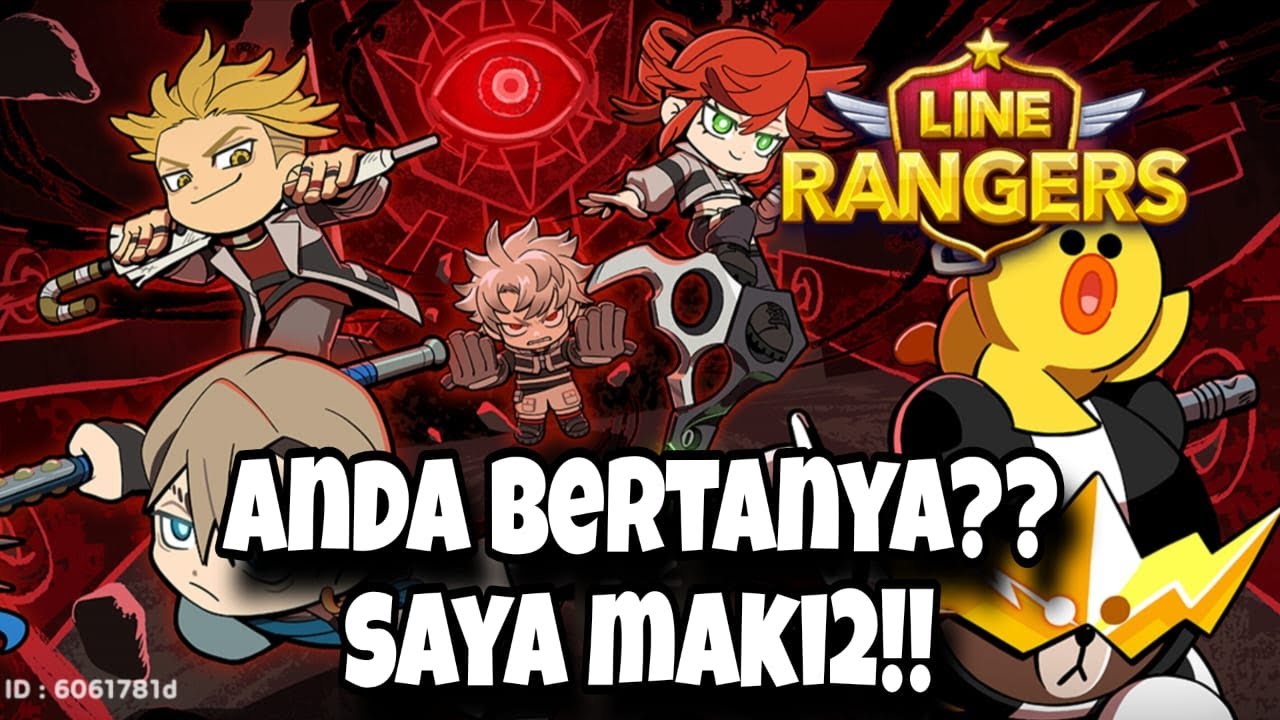 ANDA BERTANYA?? SAYA MAKI-MAKI!! LINE RANGERS X GACHIAKUTA - YouTube