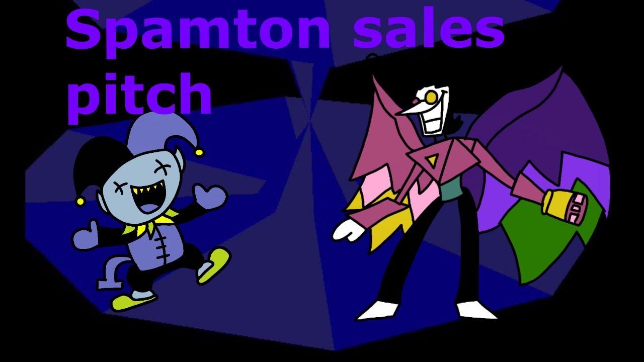 Spamton sales pitch | deltarune animation - YouTube