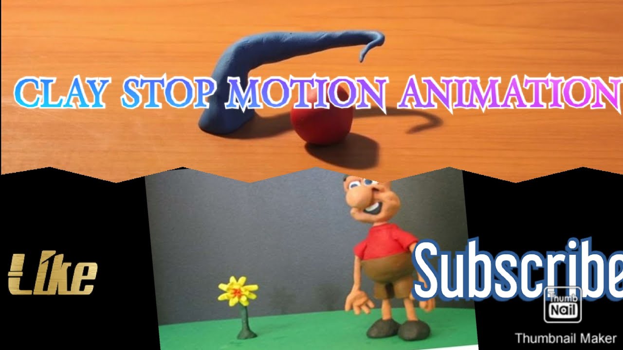 Stop Motion with Clay 🌺🌱 - YouTube
