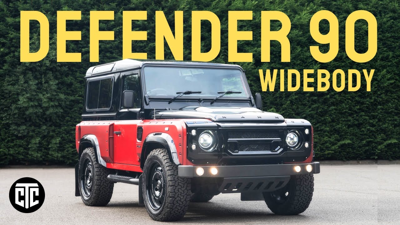 Chelsea Truck Company Defender 90 Widebody in Firenze Red - YouTube