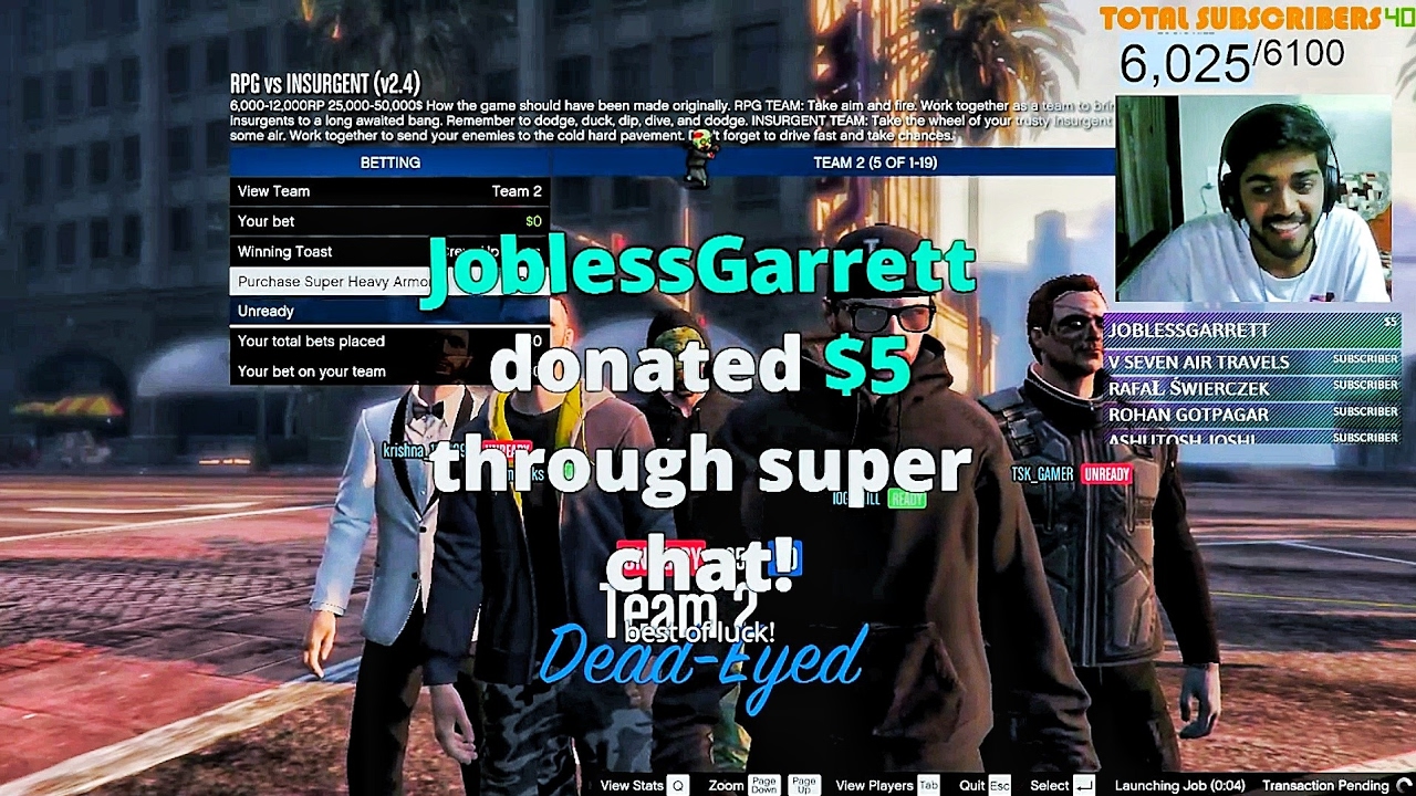 Jobless Garett was on my stream (vlog ) - YouTube
