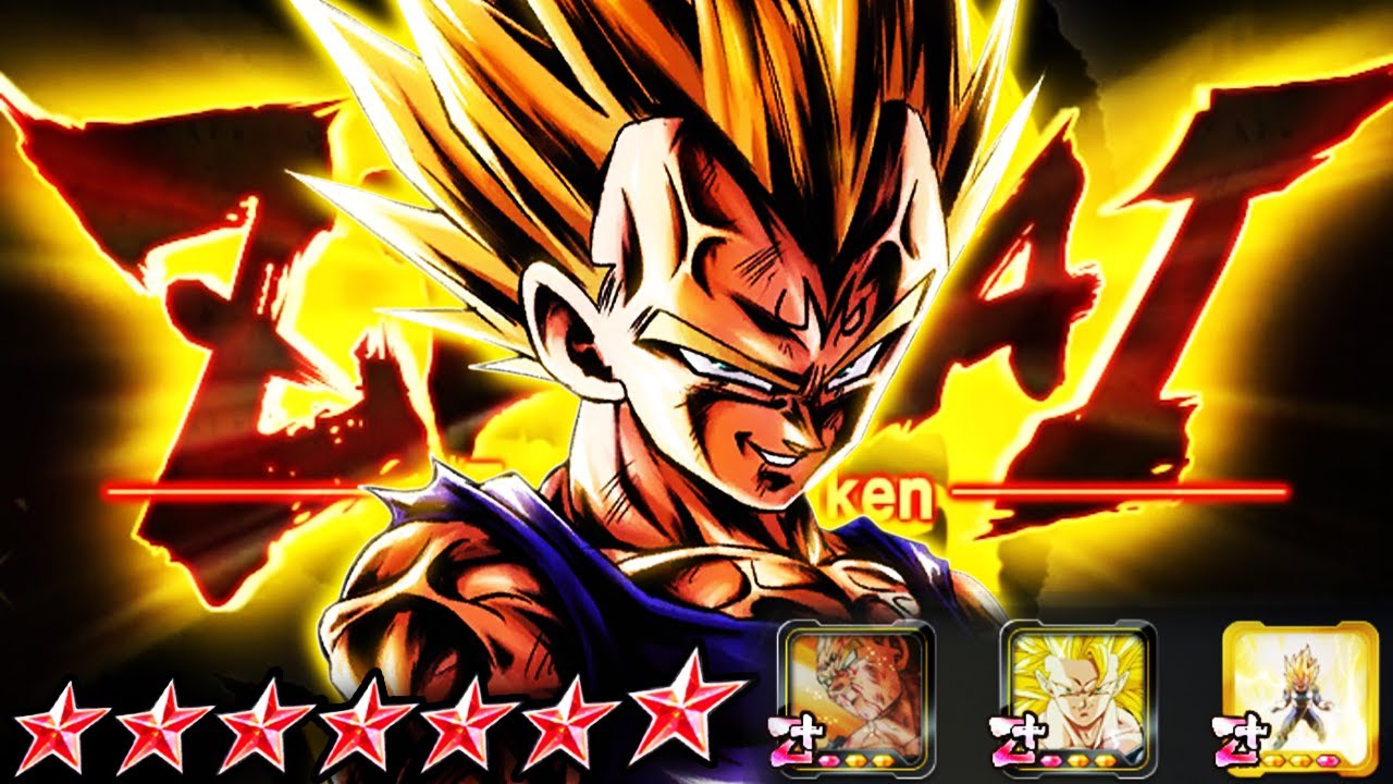 Full Power 14 Star 2x Zenkai Buffed Lf Majin Vegeta Dragon Ball