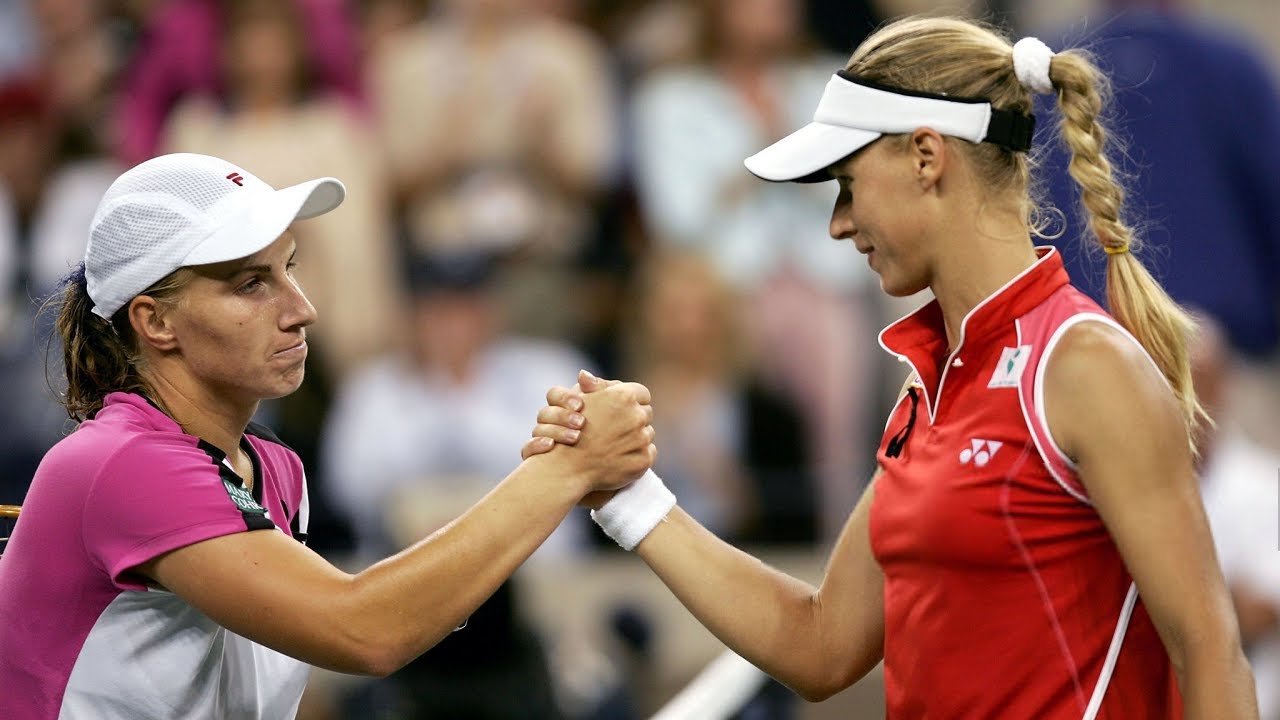 Svetlana Kuznetsova vs Elena Dementieva 2004 US Open Final Highlights ...