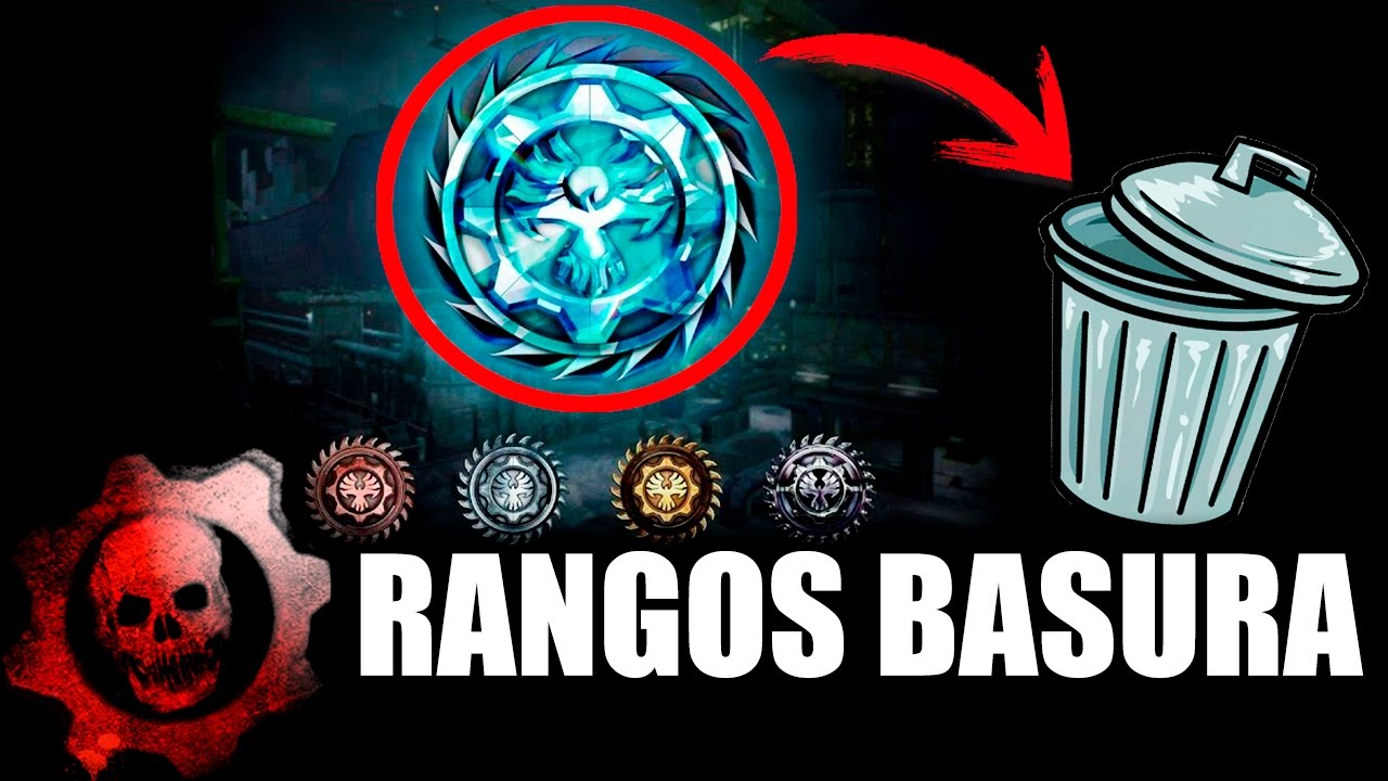 LOS RANGOS DE GEARS OF WAR 4 SON BASURA - YouTube