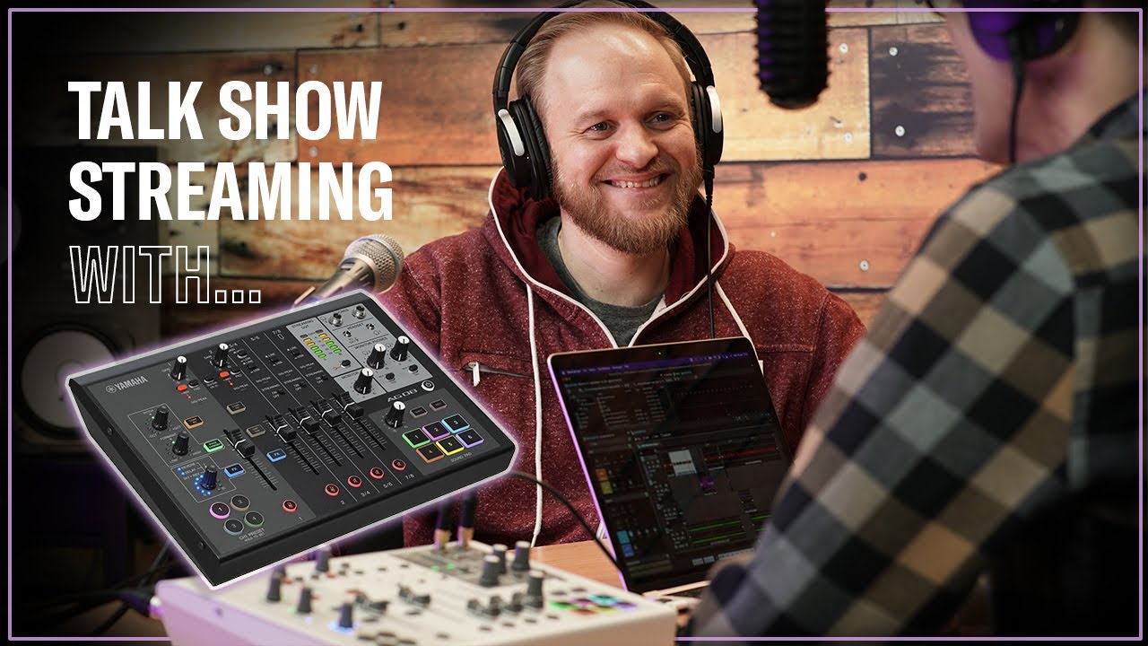 Talk Show Streaming with AG08 - YouTube