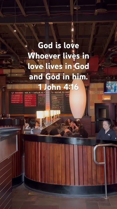 Verse of the day 1 John 4:16 #shorts #short #youtubeshorts #verseoftheday #bible #verse - YouTube