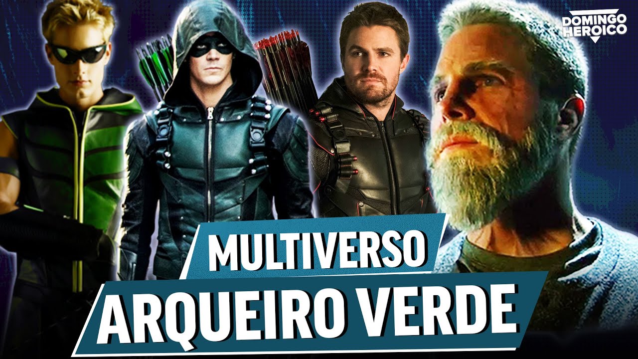 TOP 10 VERSÕES DO ARQUEIRO VERDE DO MULTIVERSO DC! | DOMINGO HEROICO ...