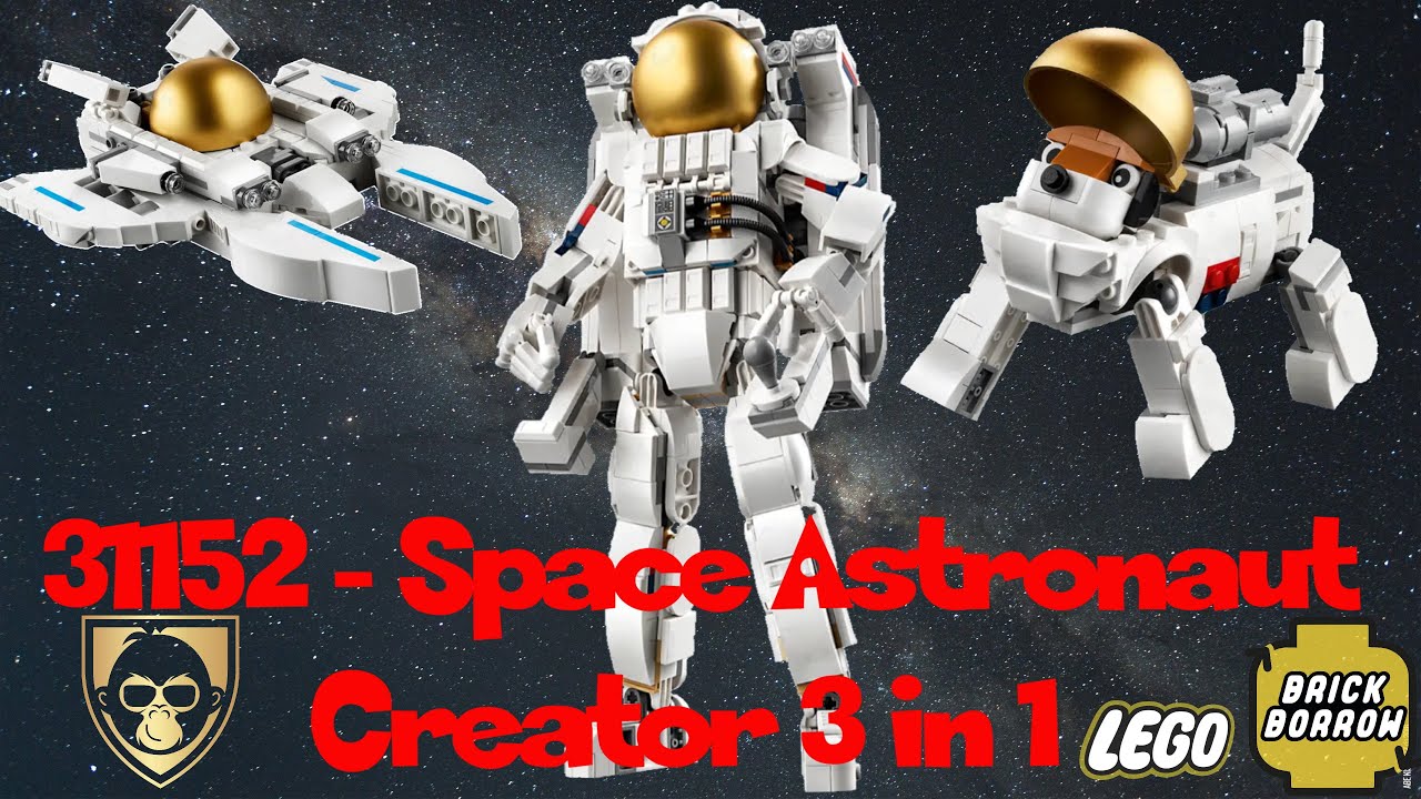 Lego Set 31152 - Space Astronaut *** Speed Build and Review *** - YouTube