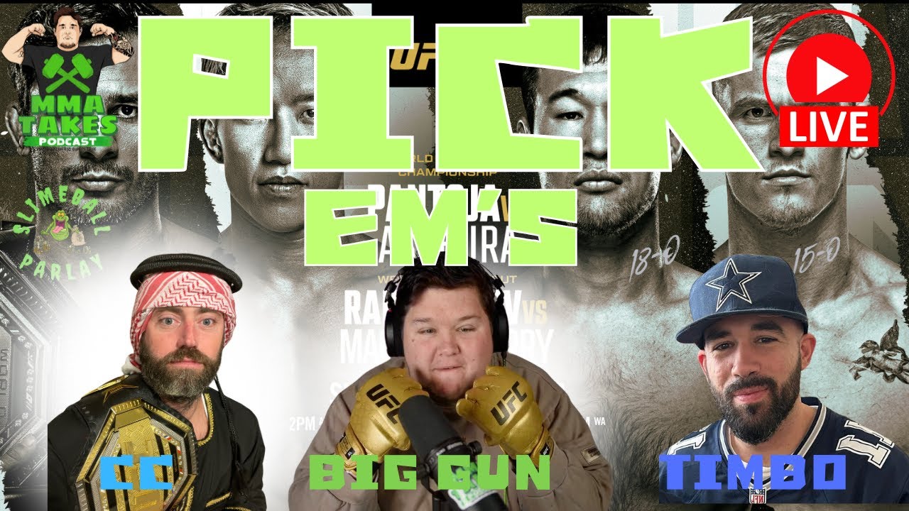 UFC 310 Pick Em's W/ Timbo & CC - YouTube