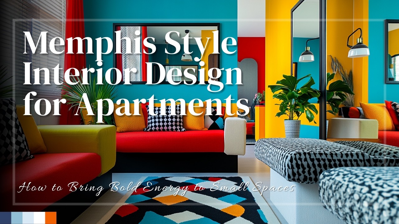 Memphis Style Interior Design for Apartments: How to Bring Bold Energy ...