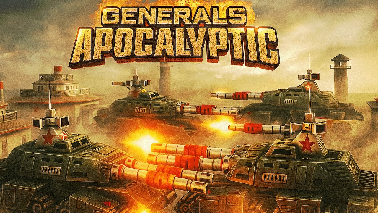 Doomsday Tank vs 7 USA Super - Command & Conquer Generals Apocalyptic ...