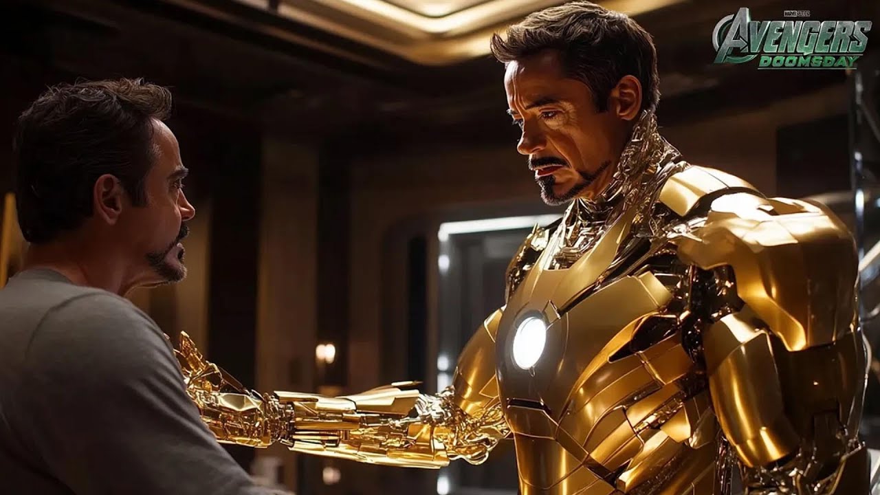 Tony Stark is reborn as Doom thanks to the power of his ultimate armor ...