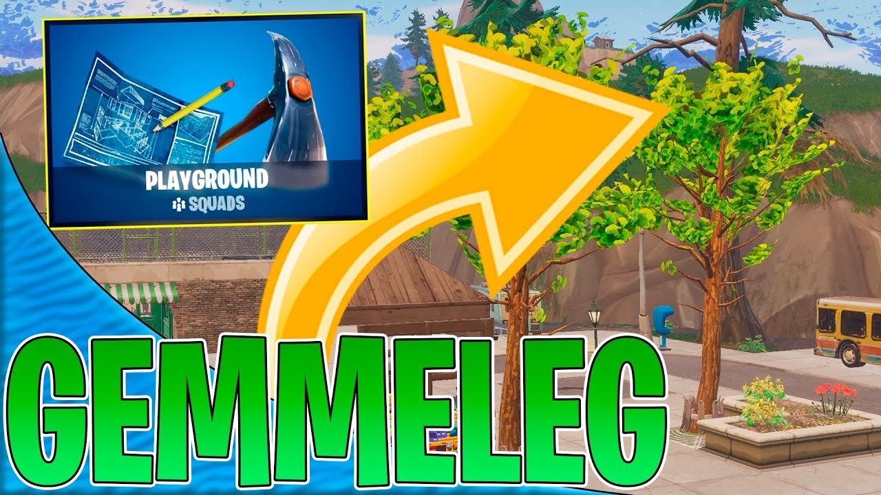 GEMMELEG I PLAYGROUND! - Dansk Fortnite - YouTube