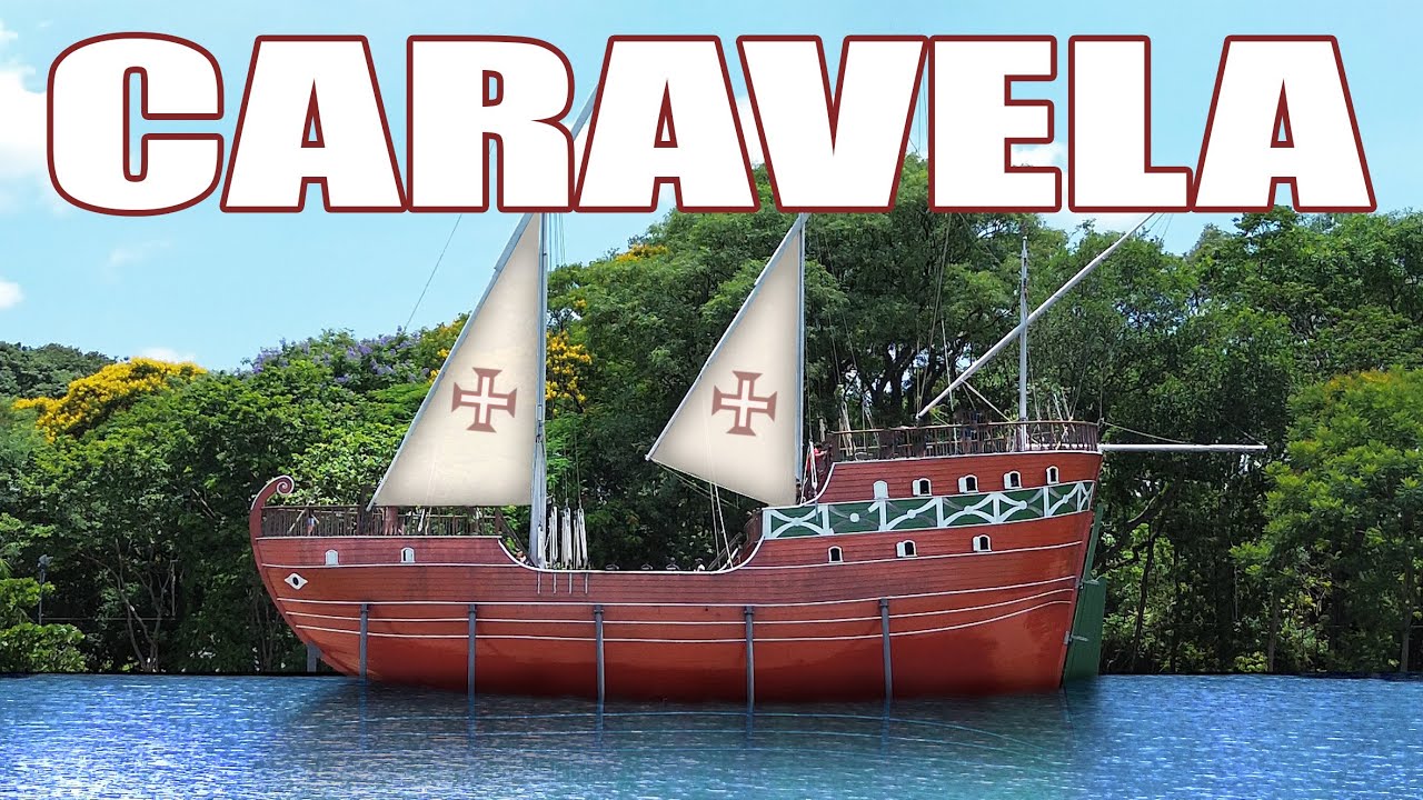 Réplica ORIGINAL da Caravela de Pedro Alvares Cabral | Filmado com ...