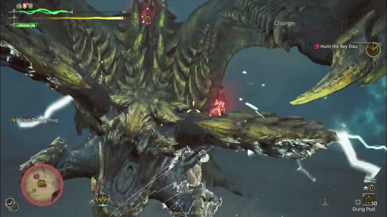 Rey Dau solo With Every Weapon! 1/14 Greatsword | MHWilds OBT - YouTube