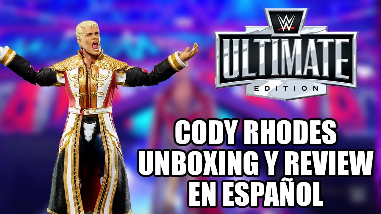 WWE Cody Rhodes Ultimate Edition 21 | Unboxing y review en Español ...