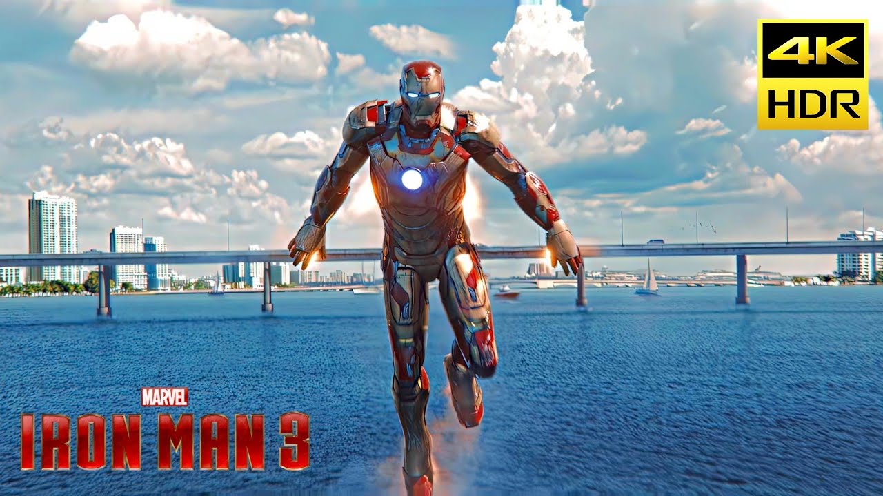 Iron Man Plane Rescue Scene 4K | Iron Man 3 (2013) Movie Clip - YouTube