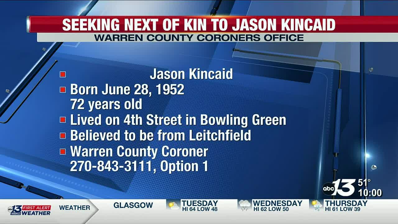 Seeking next of kin to Jason Kincaid - YouTube