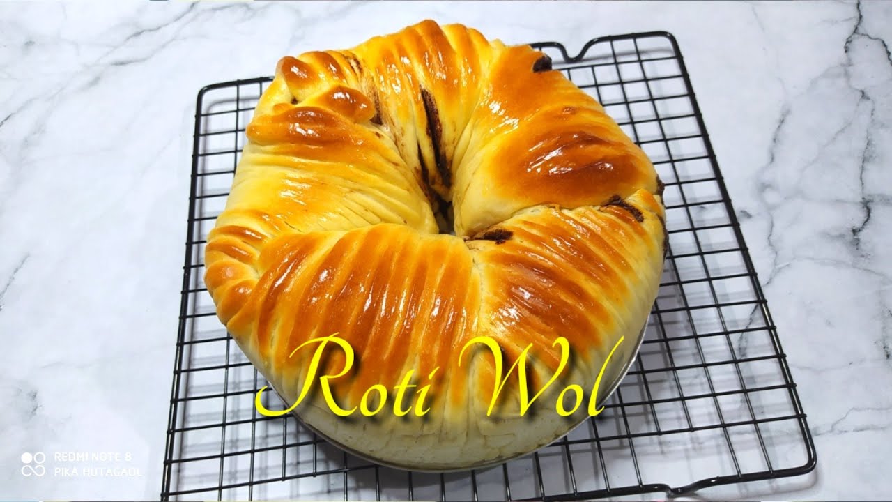 ROTI WOL dari APRON || WOOL ROLL BREAD - YouTube