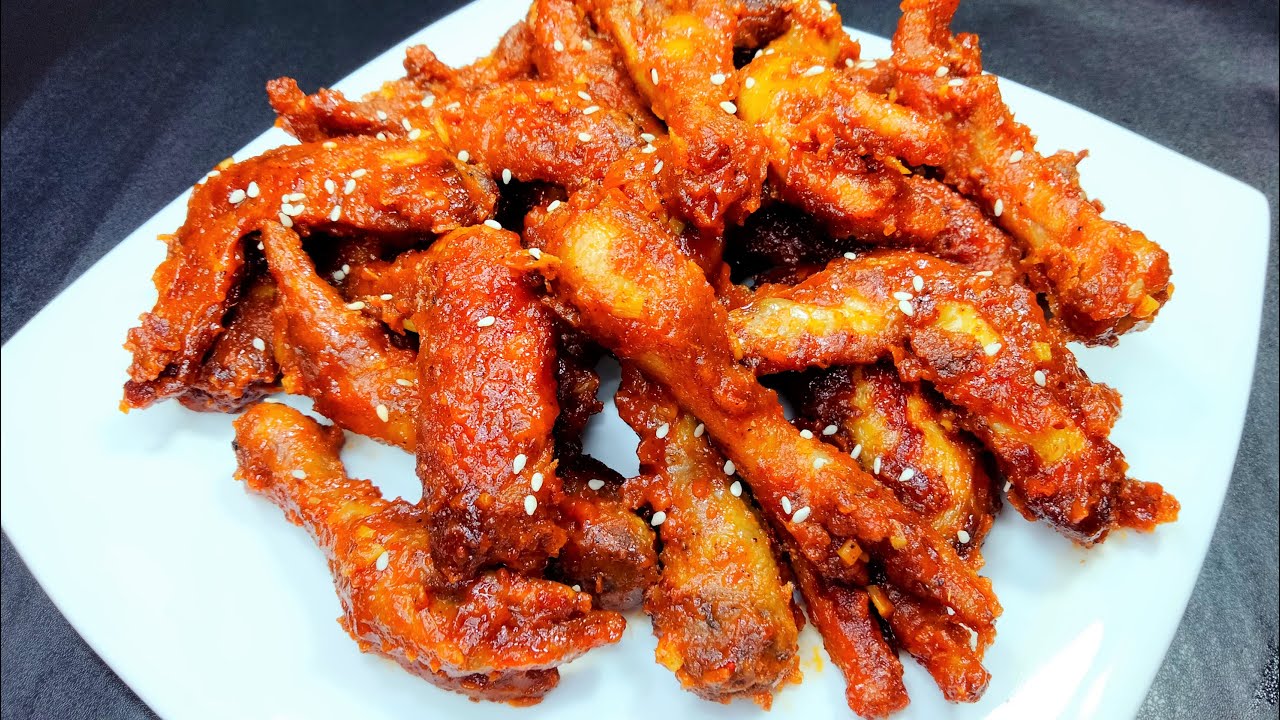 সেরা রাঁধুনীর তৈরি করা রান্না মুরগির হাত পা !! leg fry recipe !! murgir ...
