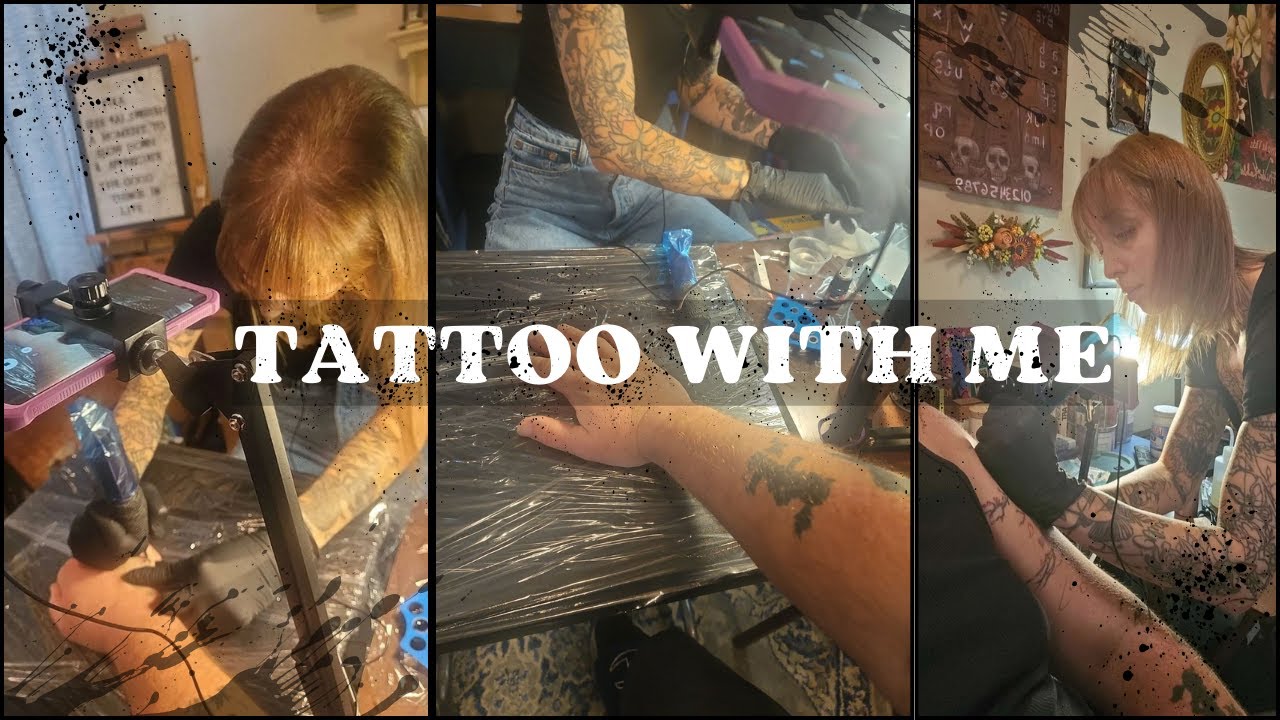 Learning to Tattoo / Tattoo With Me / Touch Up Tattoo - YouTube