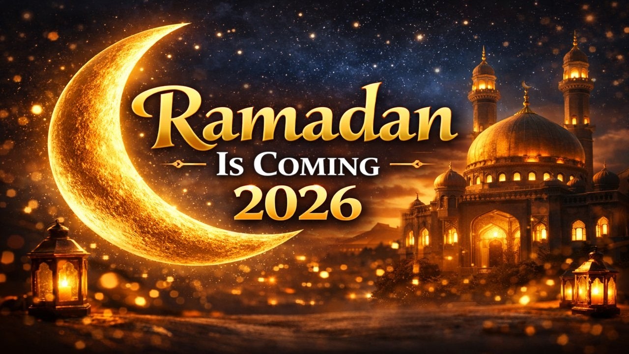 Ramadan Is Coming 2026 🌙 | Shan e Ramadan Inspired 3D Islamic Intro ...