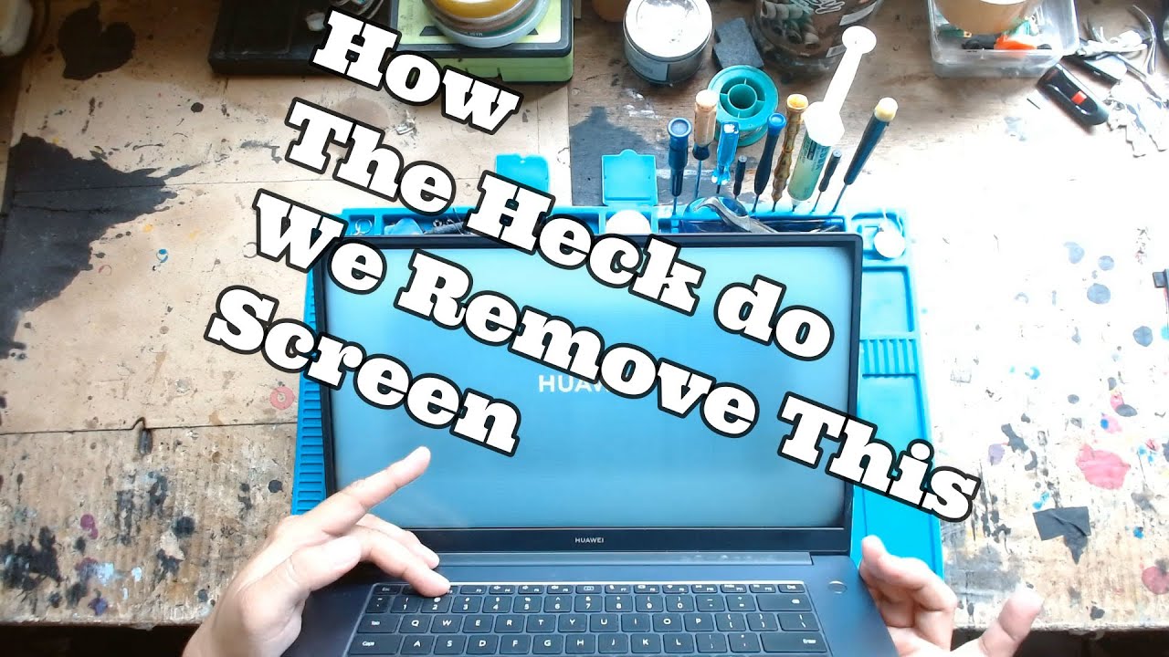 Huawei Laptop LCD Replacement #how #laptop #LCD #fix - YouTube