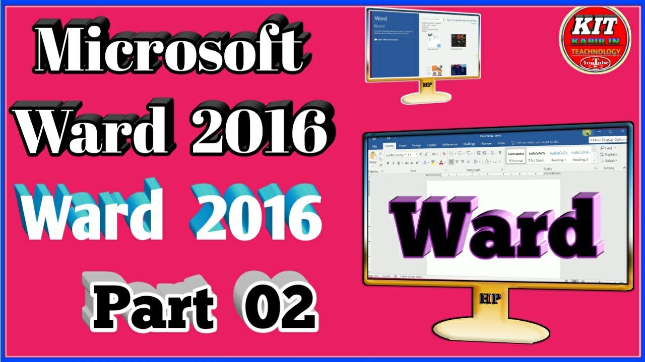 How To Use Microsoft Ward File Menu microsoft Ward 2016 File Menu - YouTube