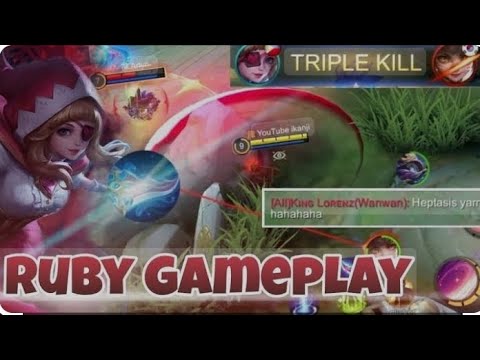 Ruby Gameplay.#mlbb #ruby #gameplay - YouTube