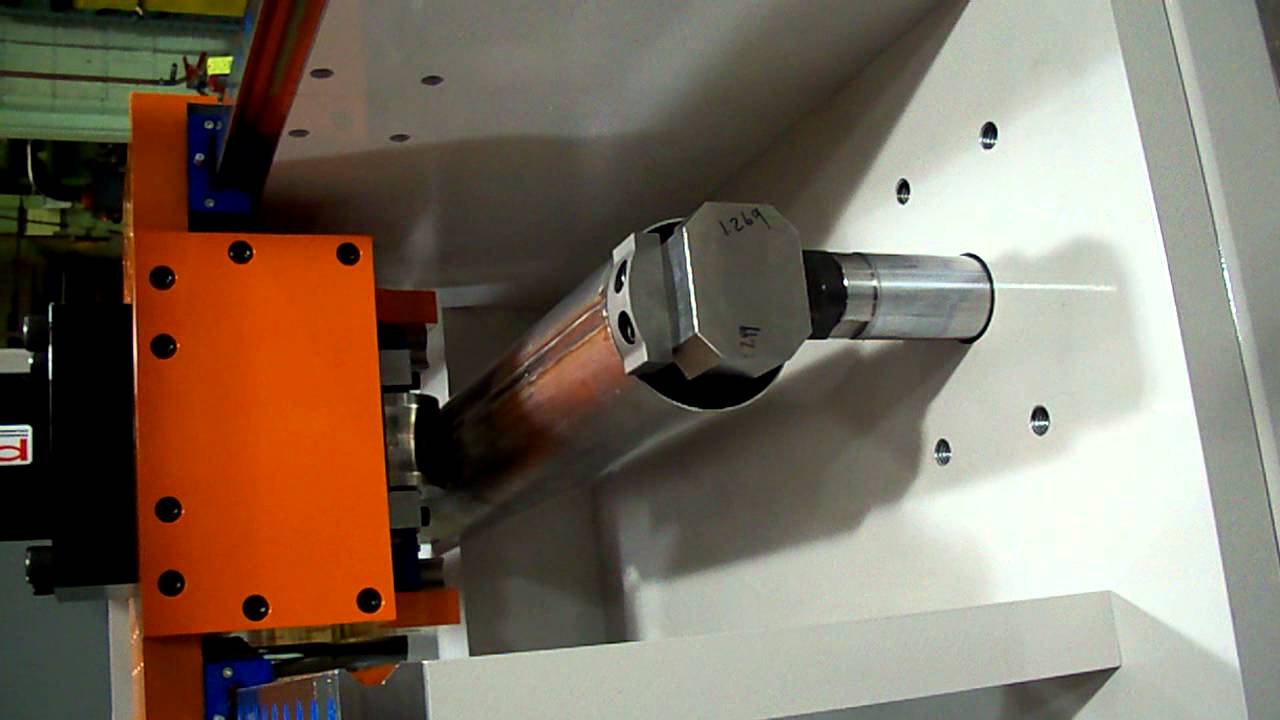 Welded Tube Roll Planisher - YouTube