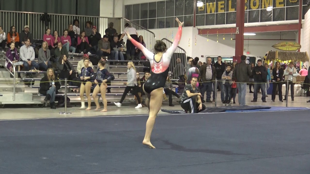 Hannah DeMers, Splitz | L10 Floor 2018 Twistars Invite copy - YouTube