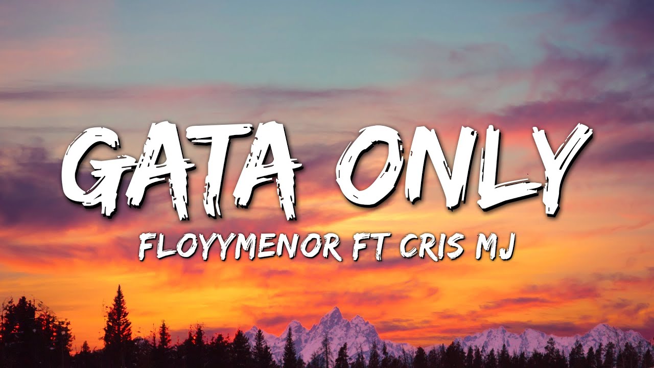 FloyyMenor FT Cris MJ - GATA ONLY (Letra/Lyrics) - YouTube