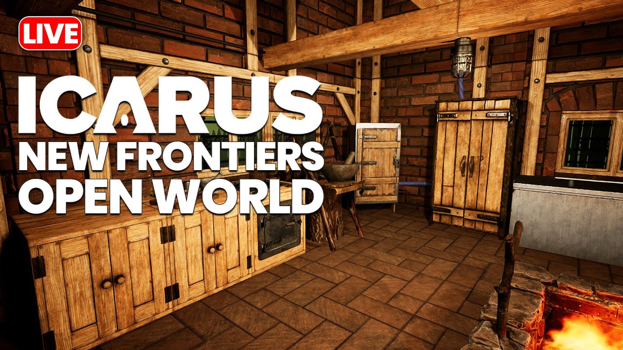 ICARUS New Frontier BIG Base Upgrades: Open World Mode - YouTube
