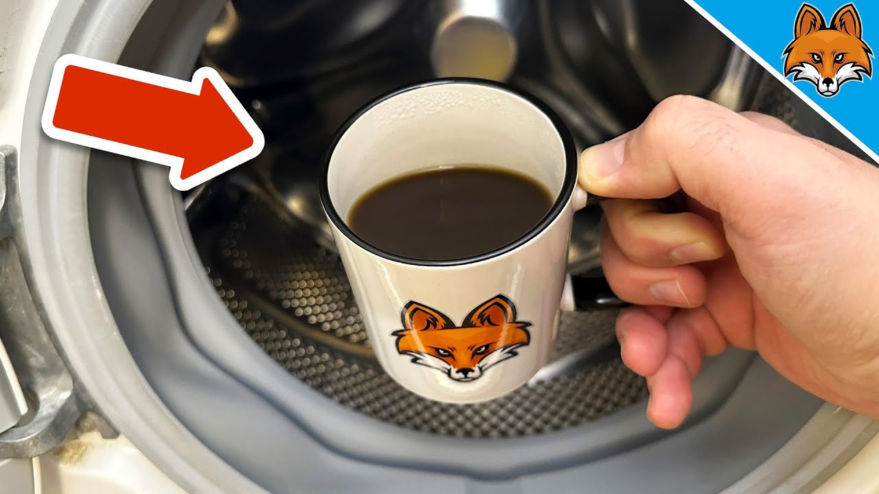 Dump Coffee in your Washing Machine and WATCH WHAT HAPPENS💥(Amazing)🤯 ...