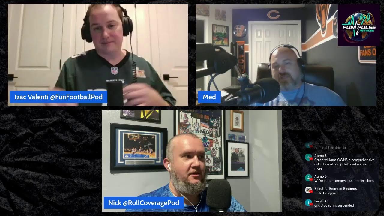 2025 NFL Season Preview with Fun Football Podcast, Shots From The ...