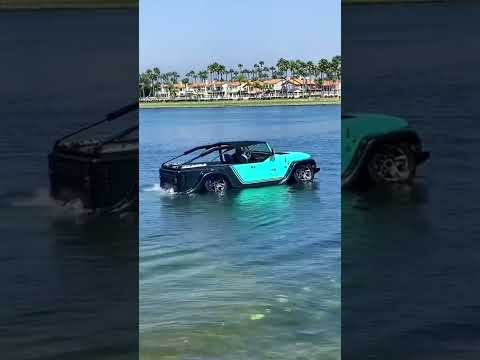 Sürat Teknesine Dönüşen Araba #shorts