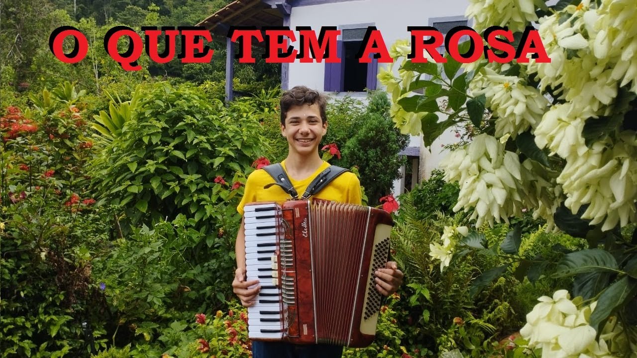 O que tem a rosa__Filipe Ribeiro SANFONEIRO -- de "Os Mirins" - YouTube