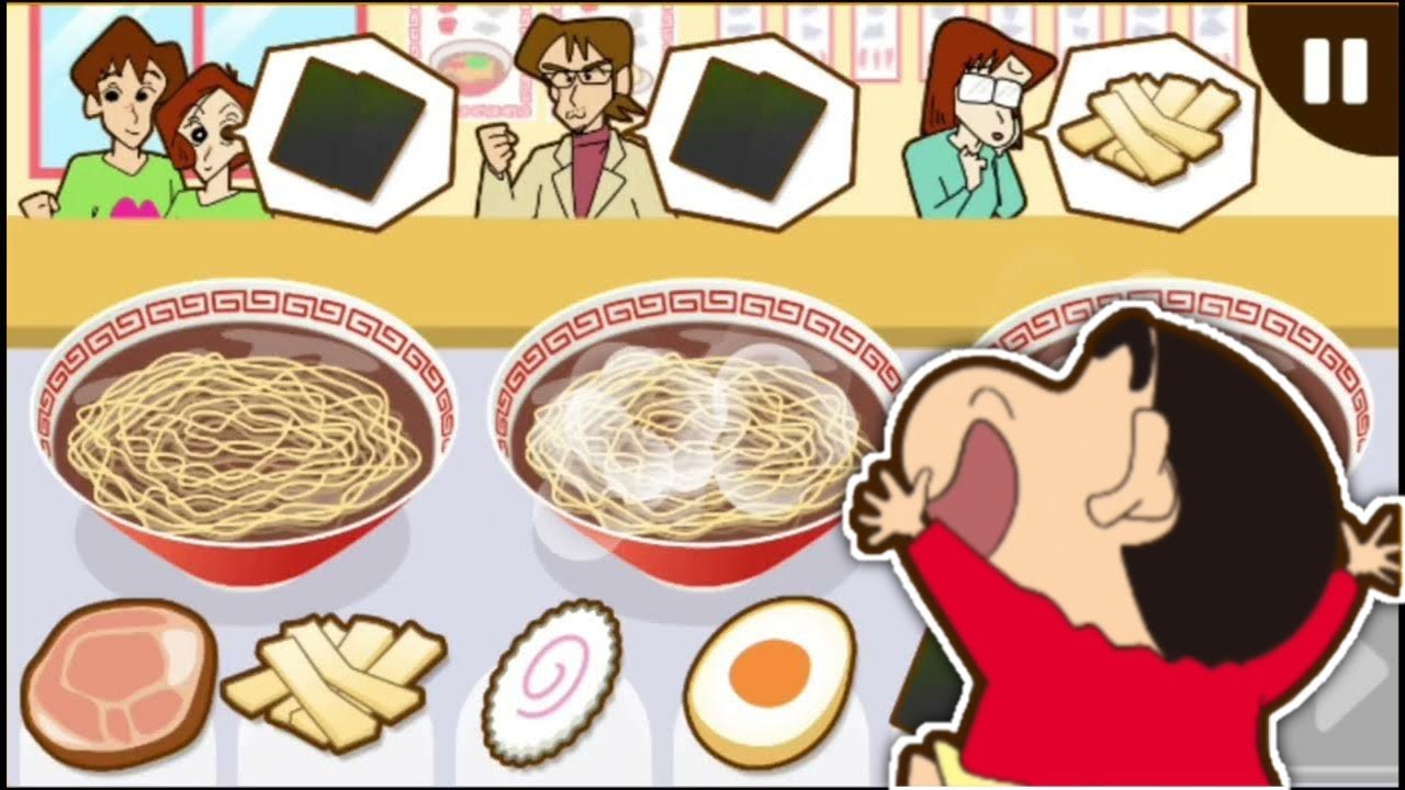 Making Ramen | Crayon Shin-chan Operation Little Helper - YouTube