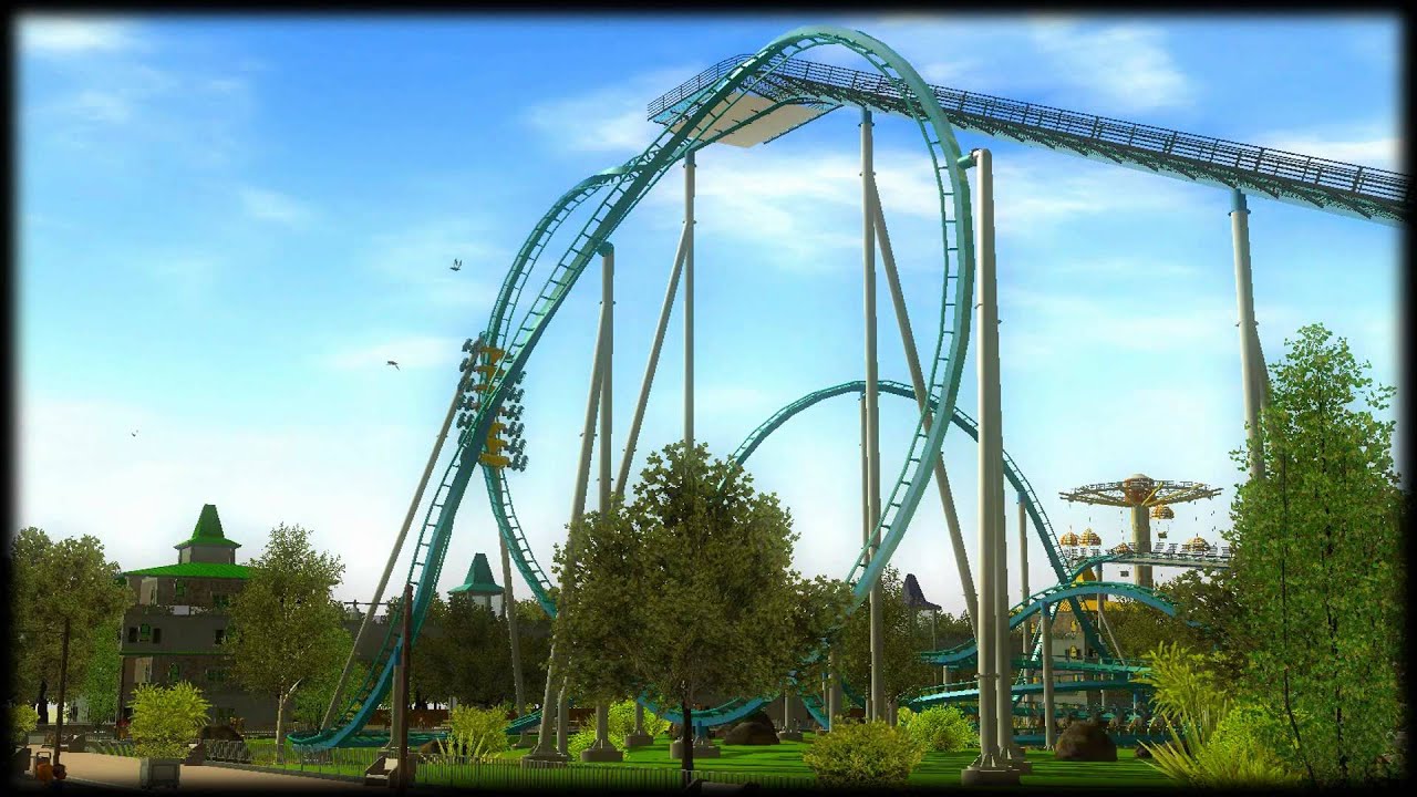 RCT3- GateKeeper at Cedar Point - YouTube