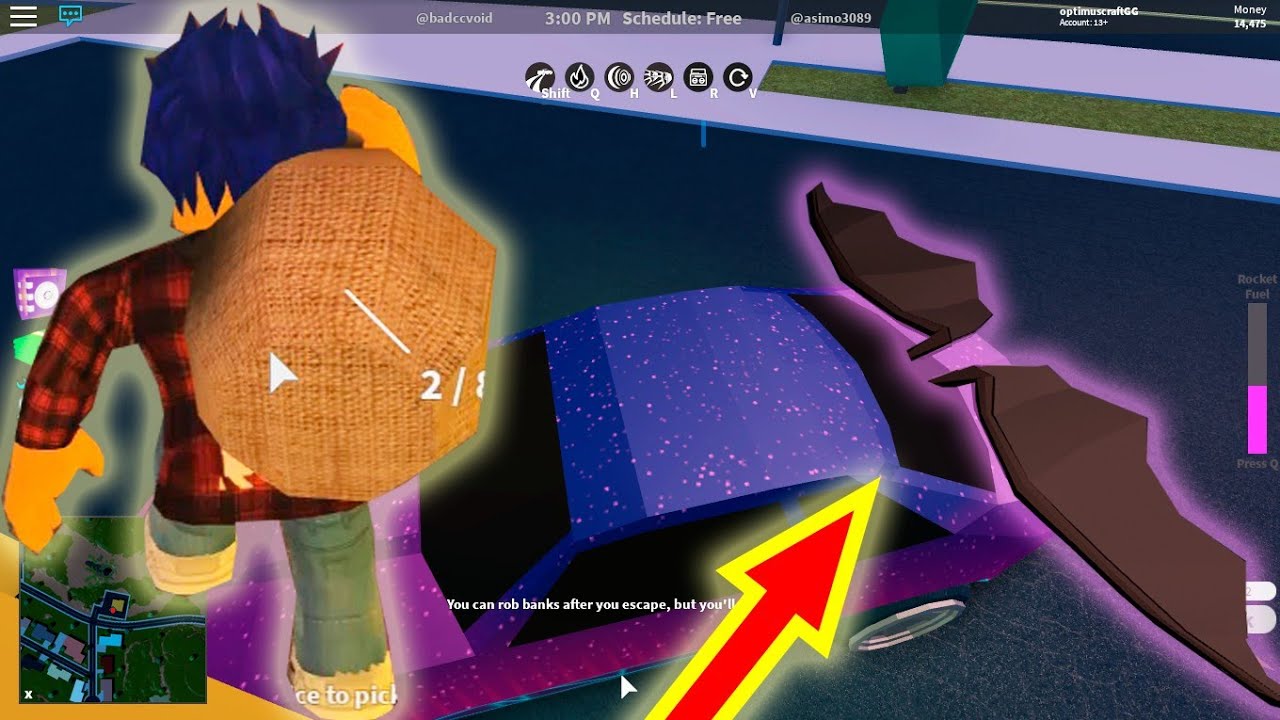 NOVAS ASAS (WINGS) e ROUBANDO O MUSEU - ROBLOX JAILBREAK - YouTube