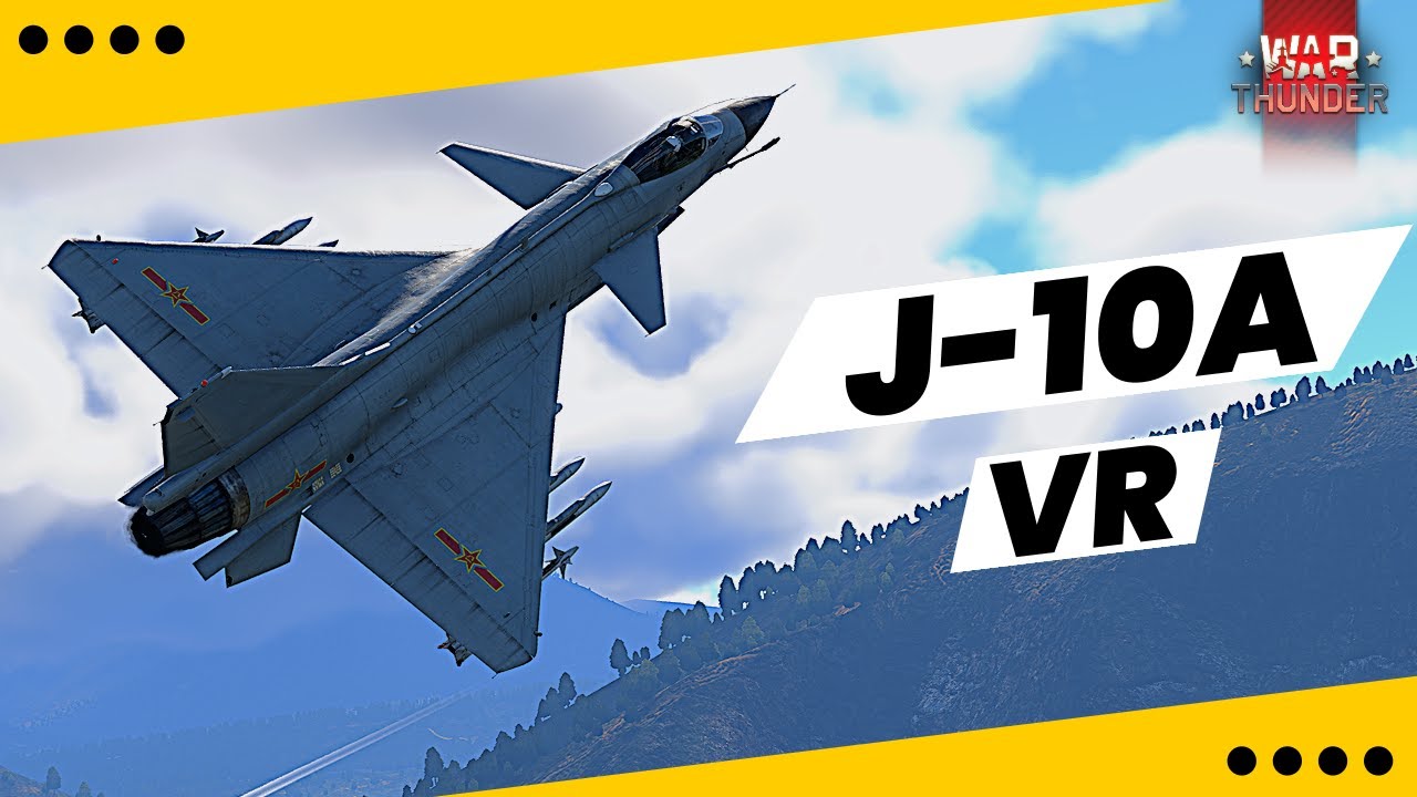 The Temu Typhoon is NUTS! | J-10A | VR War Thunder - YouTube