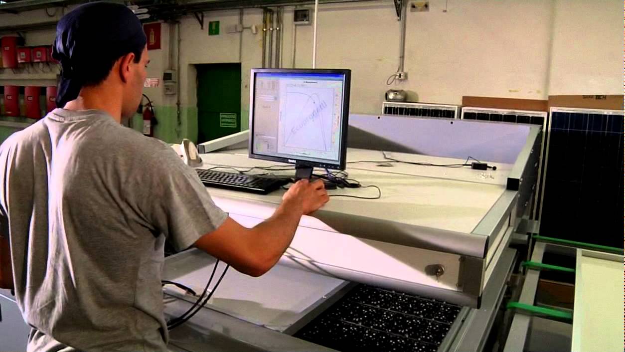 Led Solar Simulator Ecosun10L - Testing photovoltaics panels - YouTube