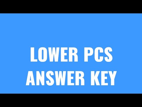 LOWER pcs answer key paper on 12-12-2021 - YouTube