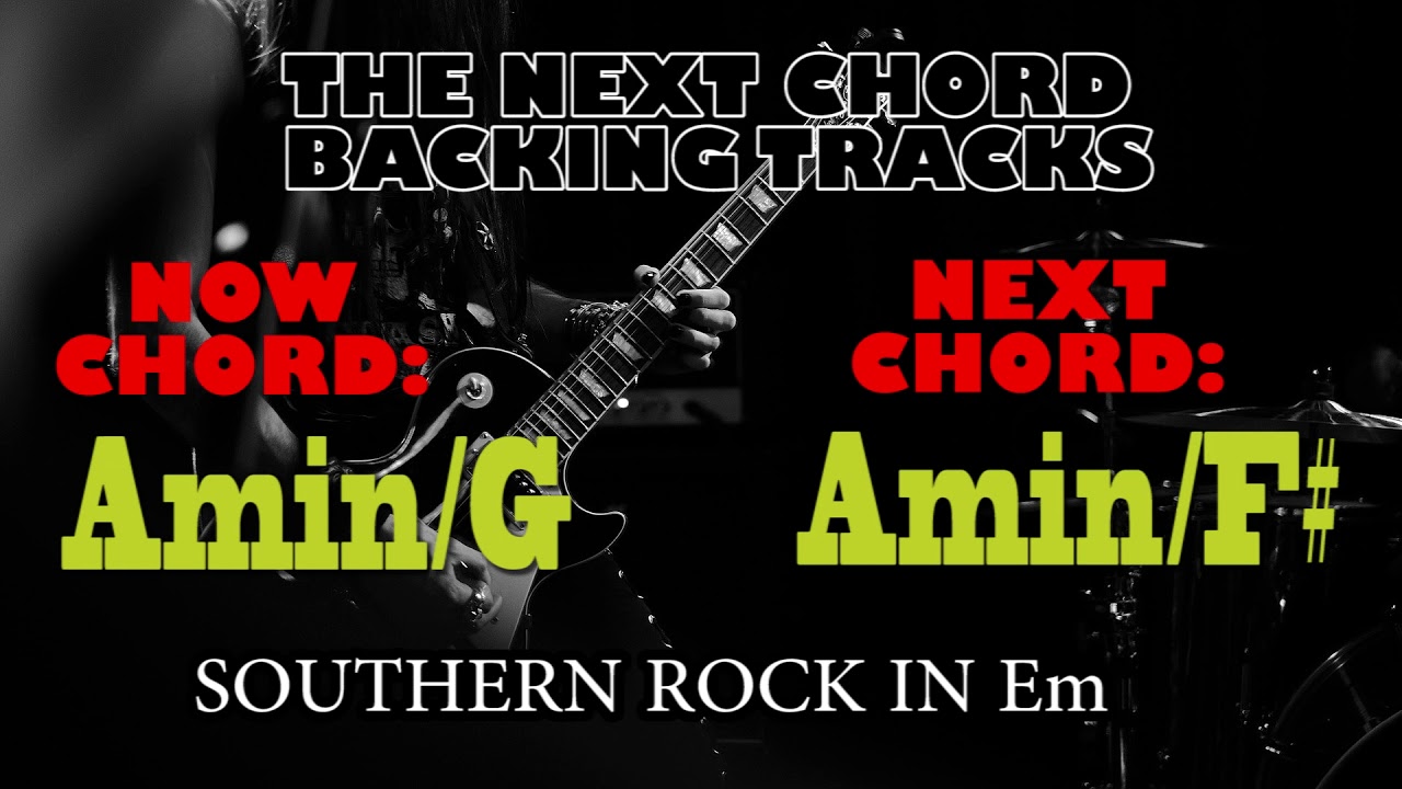 LYNYRD SKYNYRD SOUTHERN ROCK STYLE BACKING TRACK JAM IN Em - YouTube