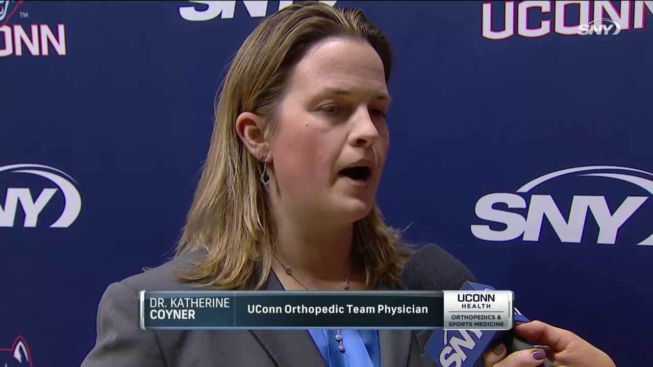 Orthopedic Surgeon Dr. Katherine Coyner, UConn Basketball Interview ...