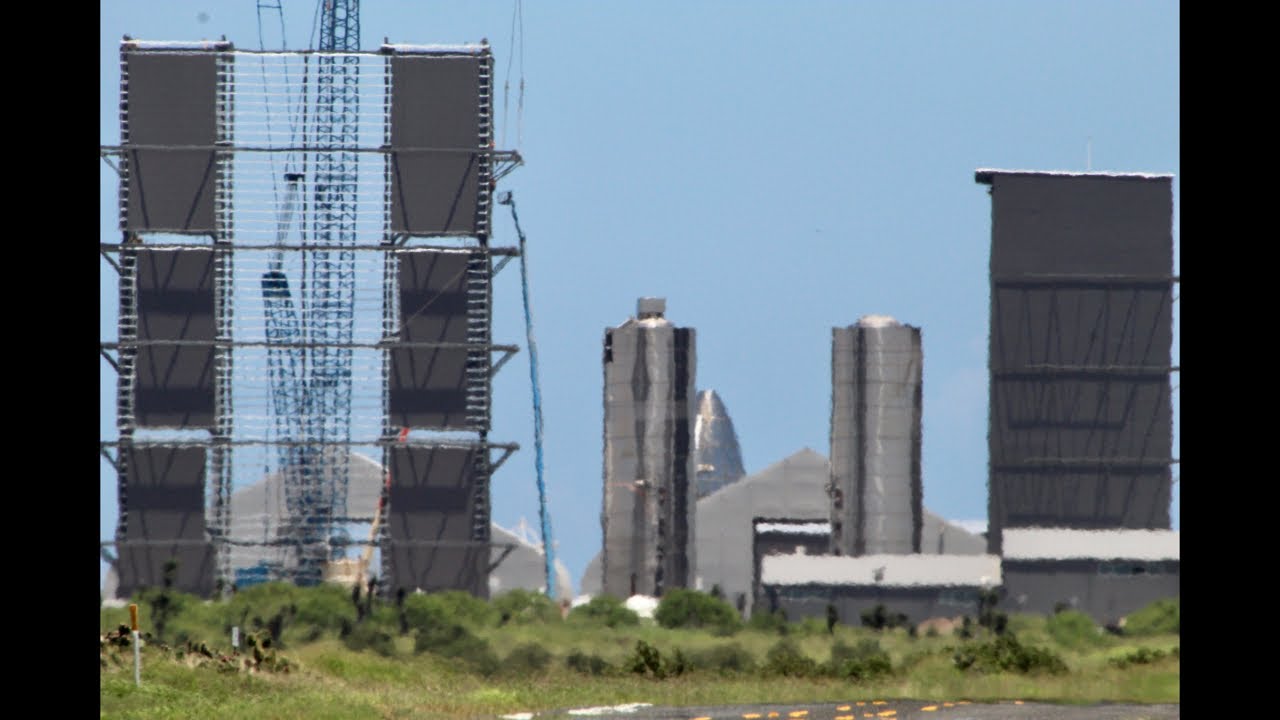 STARSHIP SN6 ROLLOUT at SpaceX Boca Chica August 11 - YouTube